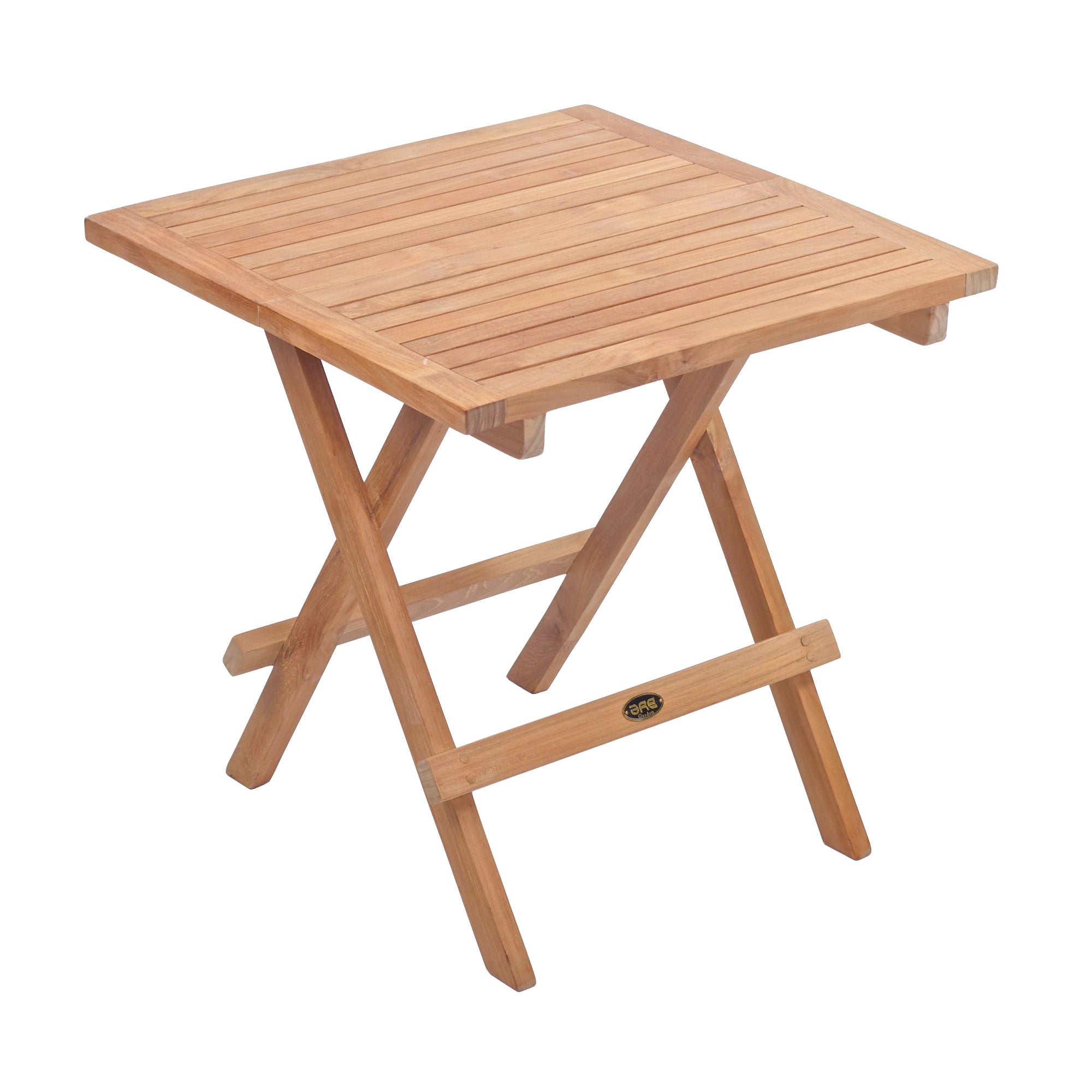 Teak Folding Side Table - Square 20" (50 cm) – ARB Teak & Specialties ...