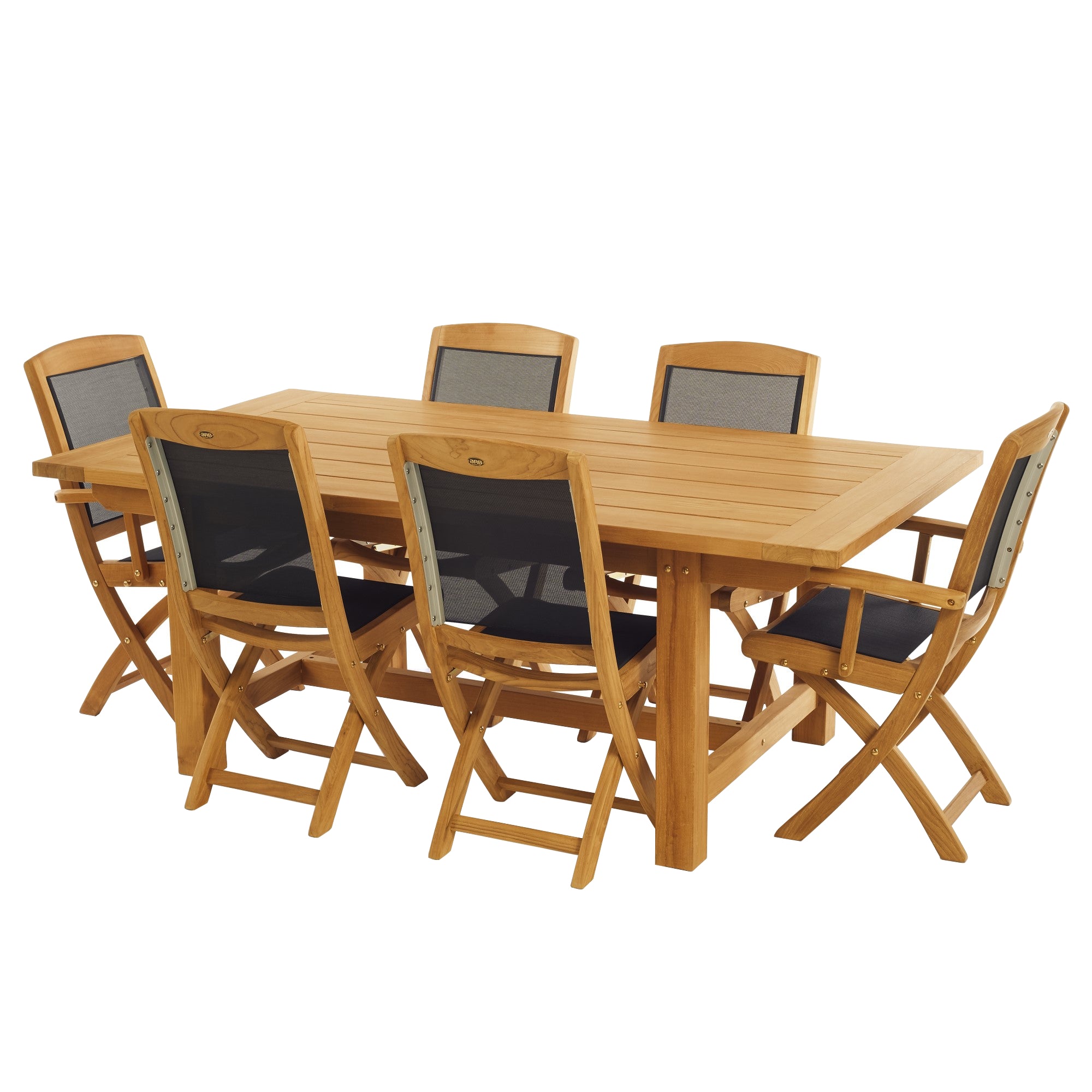 Teak Dining Table Extreme - Rectangular 79 x 43" (200 x 110 cm) – ARB ...